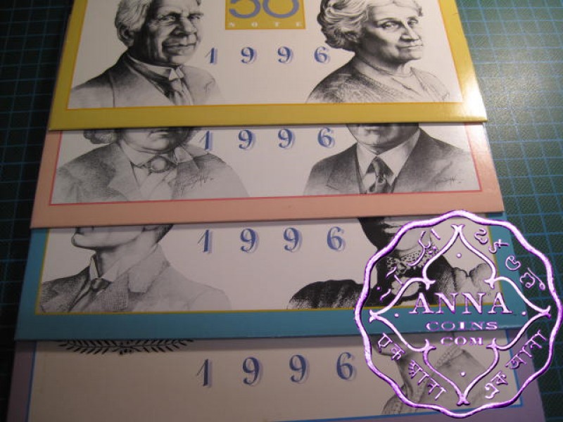 1996 $5 - $50 AA96 NPA Deluxe Set
