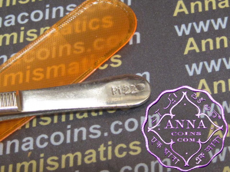 Lighthouse 12CM banknote stamp Tongs/Tweezers Bent Spade Pi22